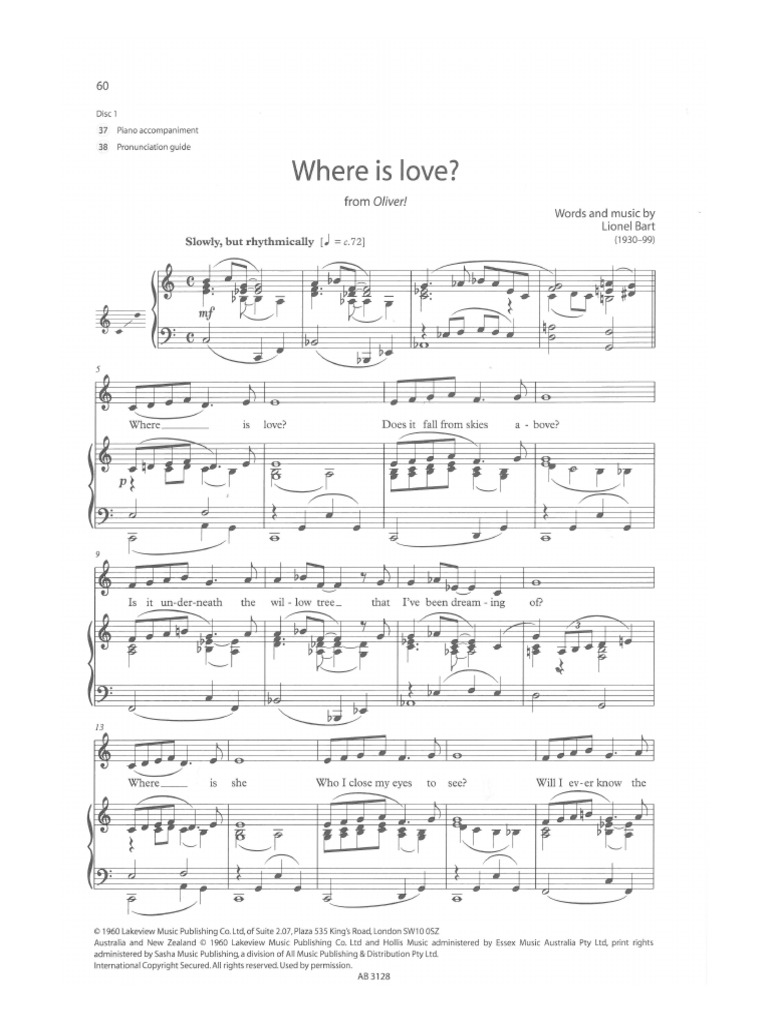 Where Is Love | PDF