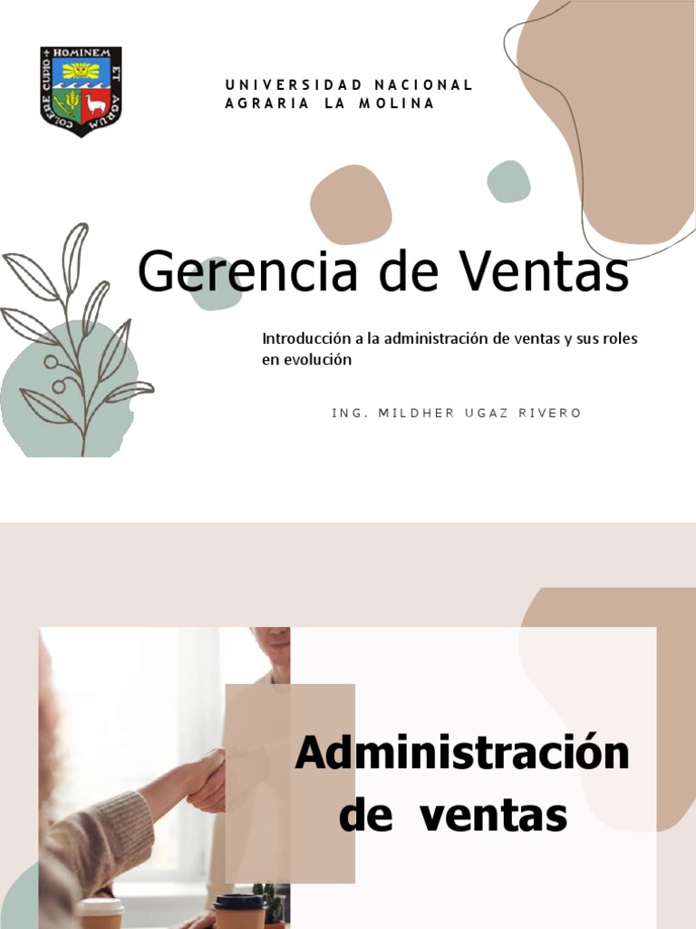 Gerencia de Ventas Semana 1 | PDF | Marketing | Planificación