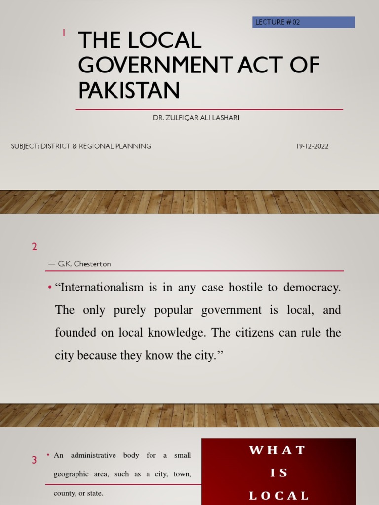 Local Govt System of Pakistan PDF | PDF | Taxes | Governance