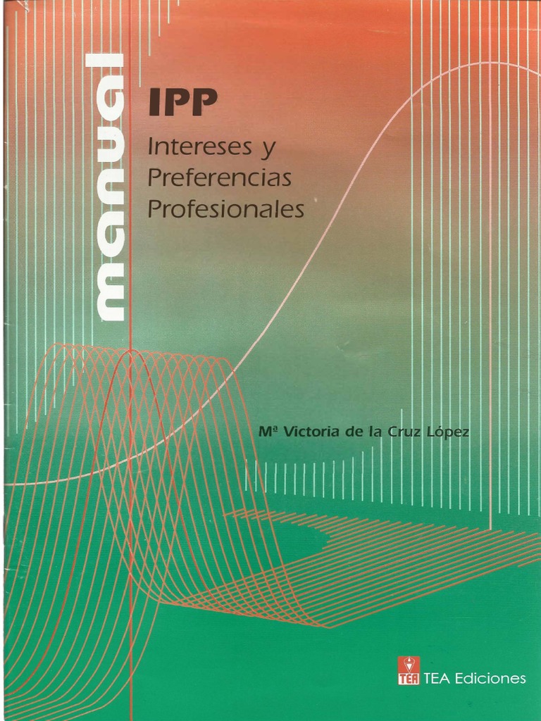 Manual Ipp PDF | Descargar gratis PDF | Validez (Estadísticas)
