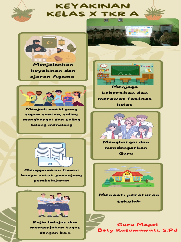 Keyakinan Kelas X TKR A PDF | PDF