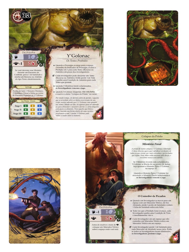 Eldritch Horror Mini Expansao Completa y Go 125068 PDF | PDF