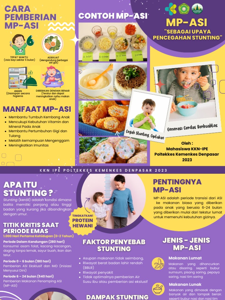 Leaflet Penyuluhan Balita PDF | PDF | Kesehatan Holistik