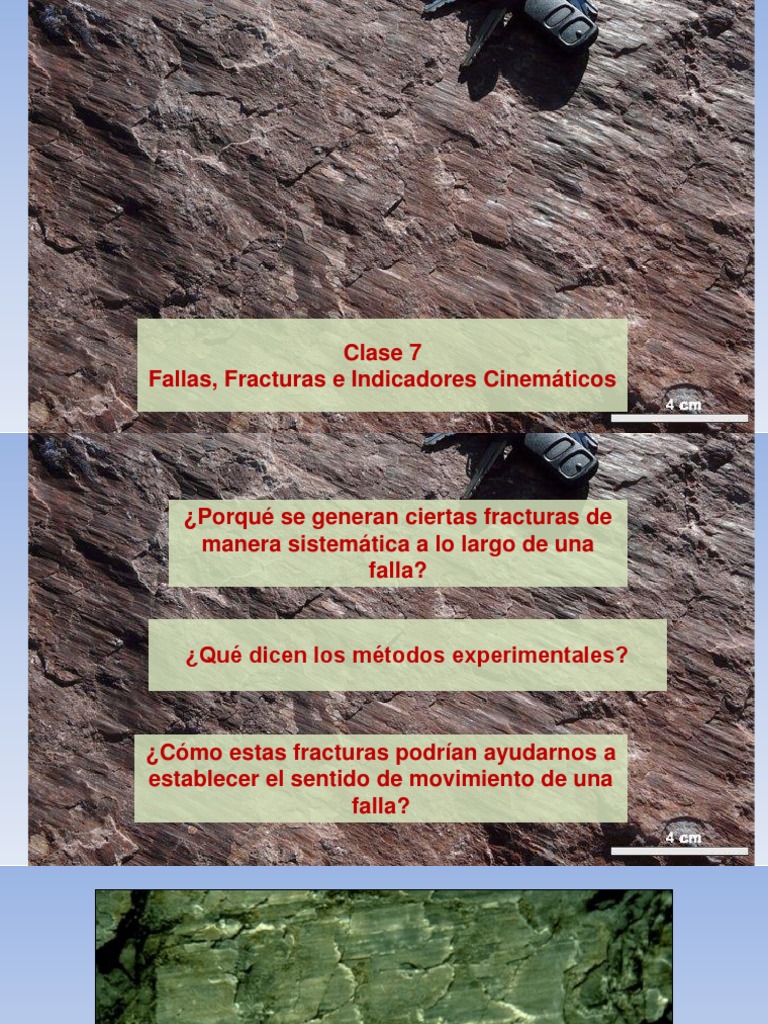 GE - Clase 7 - Fallas y Fracturas e Indicadores Cinemã¡ticos | PDF ...