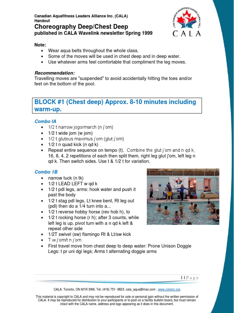 05 03 Choreography Deep-Chest Deep | PDF | Anatomical Terms Of Motion ...