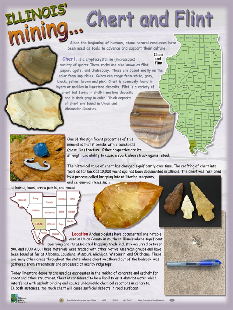2017 Chert and Flint Ore Poster (WEB2) PDF | PDF