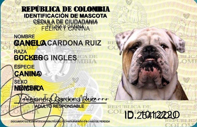 Cedula de Perro | PDF