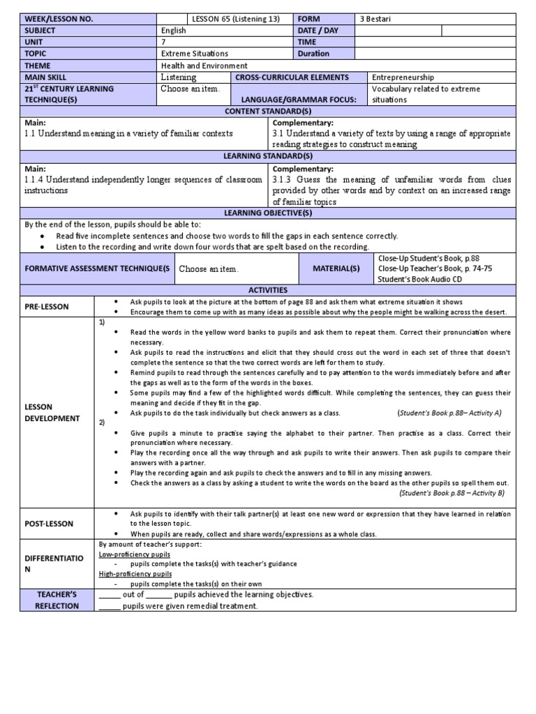 Lesson 65 | Download Free PDF | Learning | Pedagogy