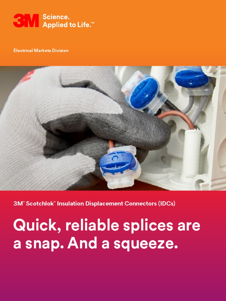 3M Scotchlok Insulation Displacement Connectors | PDF | Electrical ...