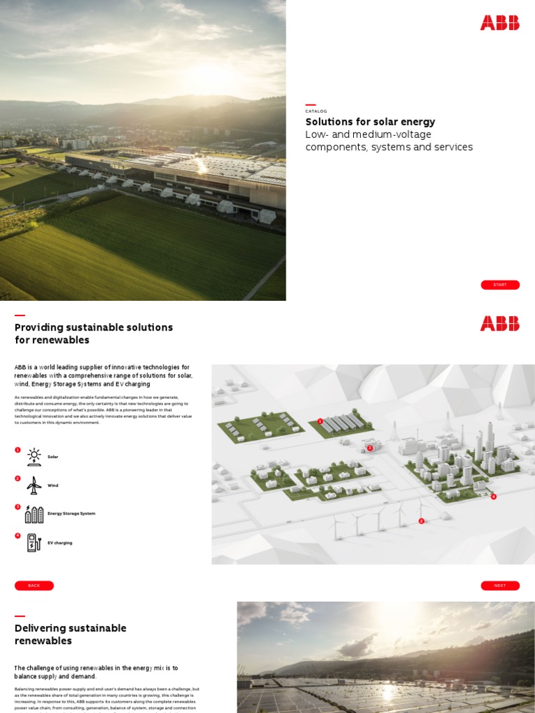 Abb Solar Energy Solutions PDF | PDF | Photovoltaics | Photovoltaic System