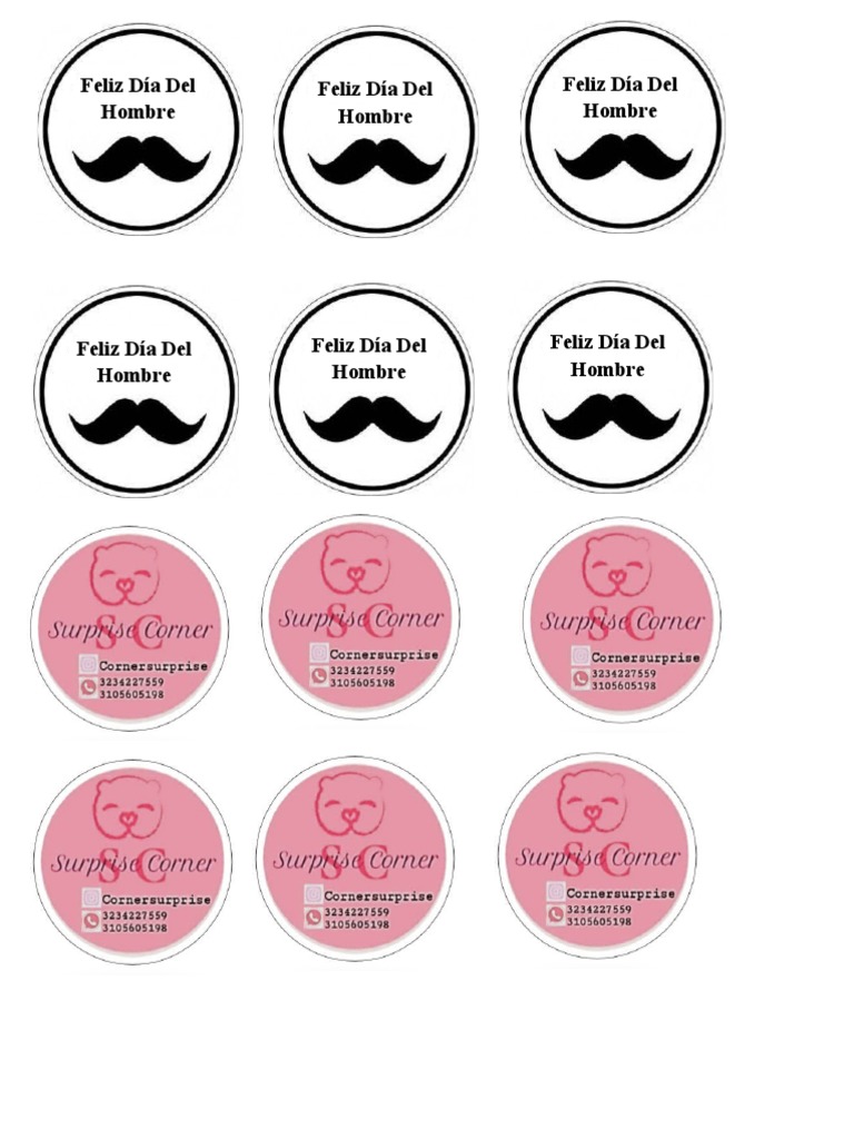 Stikers Feliz Dia | PDF