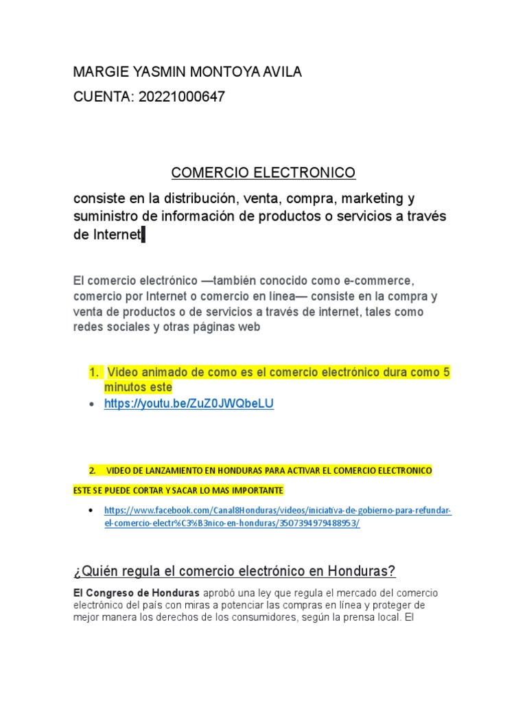 Comercio Electronico | PDF | Comercio electrónico | Comercio
