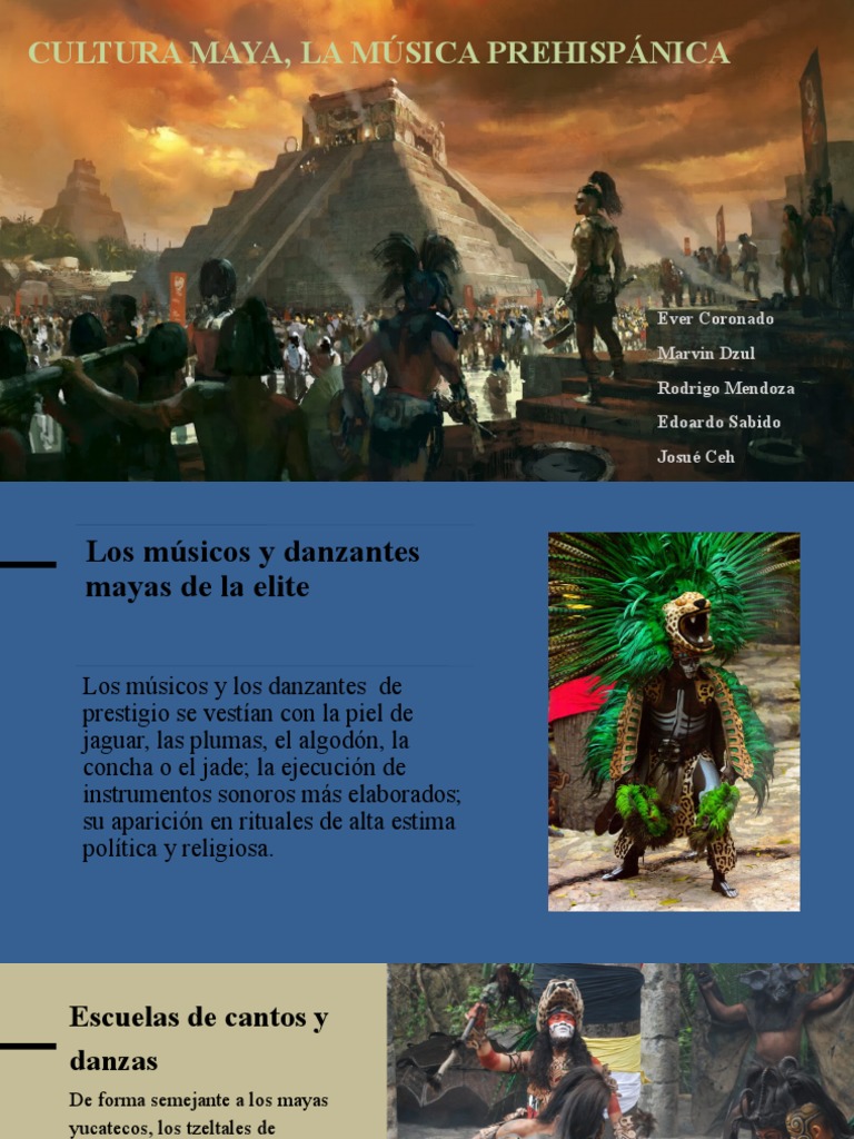 Instrumentos Prehispánicos Mayas | PDF | Instrumentos musicales ...
