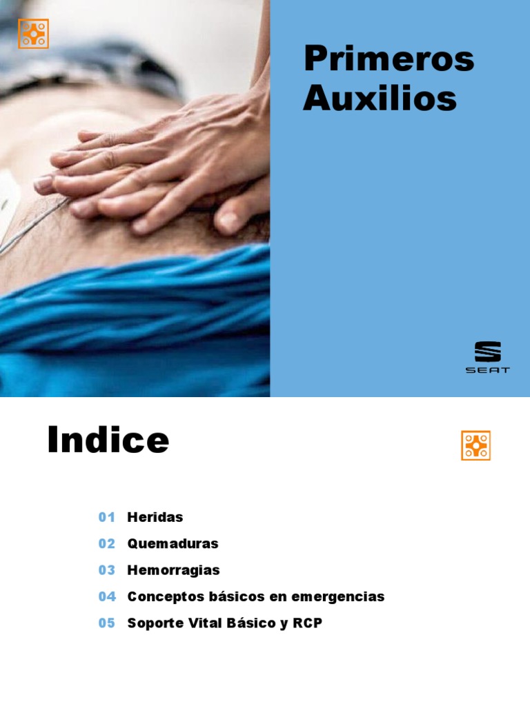 Primeros Auxilios | PDF | Reanimación cardiopulmonar | Primeros auxilios