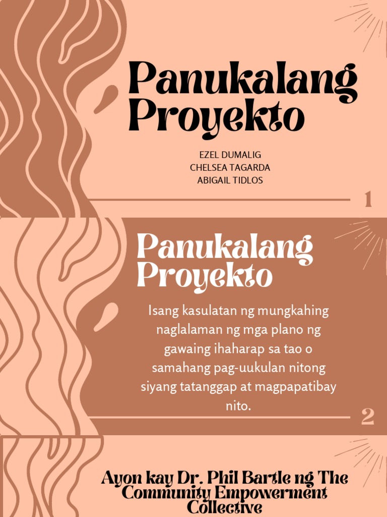 Panukalang Proyekto | PDF