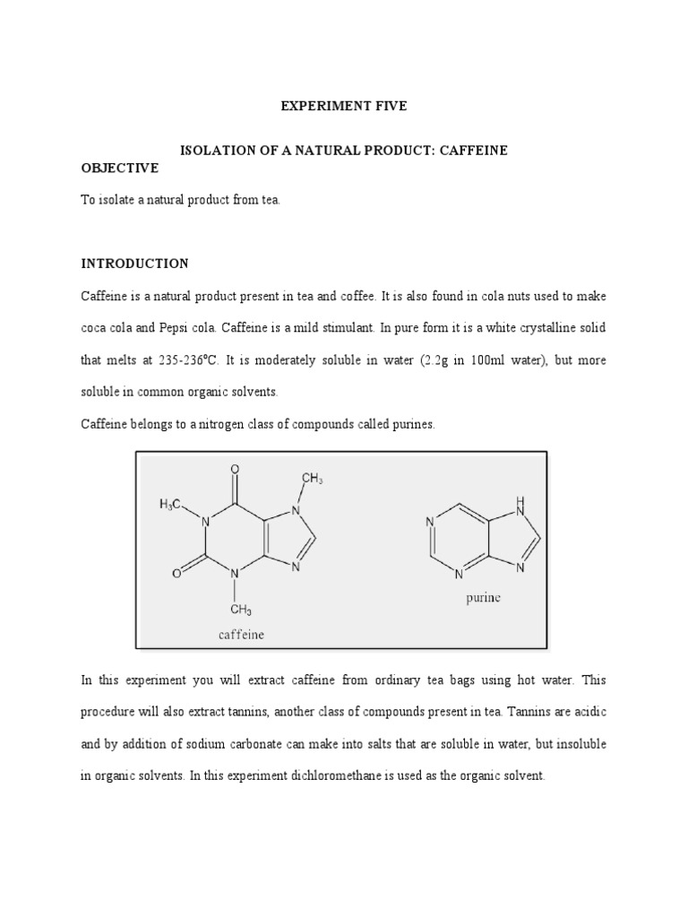 Experiment Five | PDF | Solubility | Water