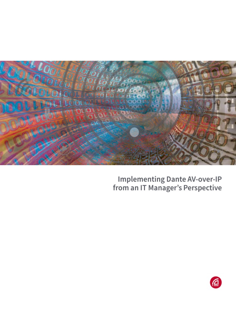 Implementing Dante AV Over IP Techpaper, 2022 | PDF | Computer Network | Multicast