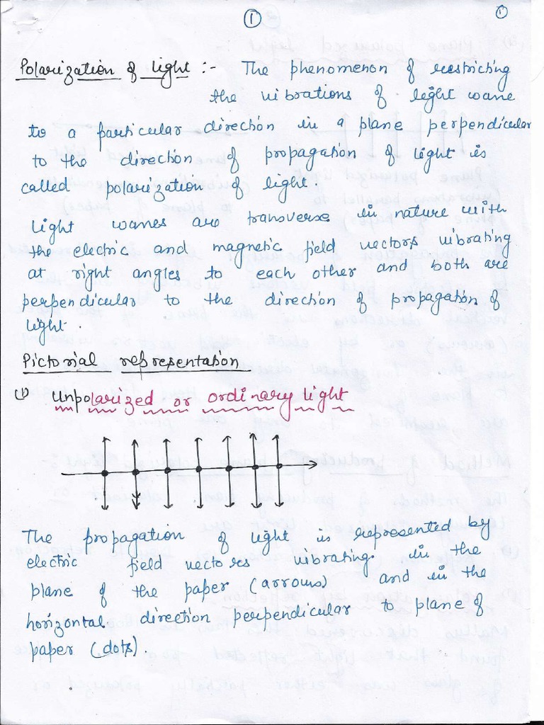 Polarization Notes Unit 2 Pdf Pdf