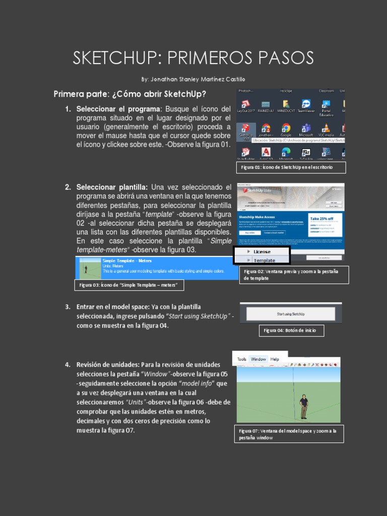 Martínez Castillo Jonathan Stanley-00176122 PDF | Descargar gratis PDF | Sketch Up | Ventana ...