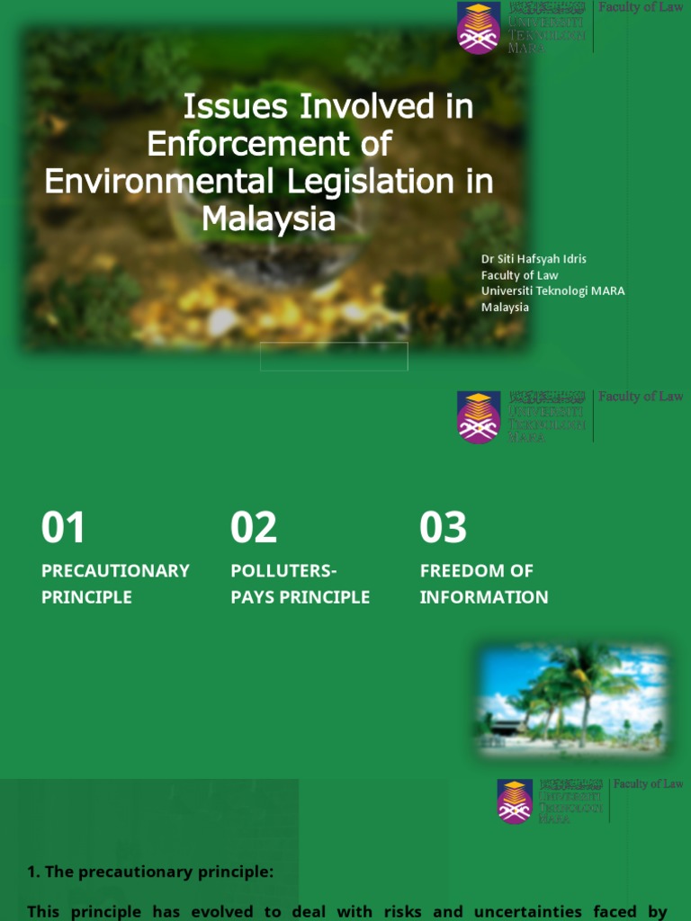 ENFORCEMENT OF THE ENVIRONMENTAL LAW - Latest | PDF | Environmental Law ...