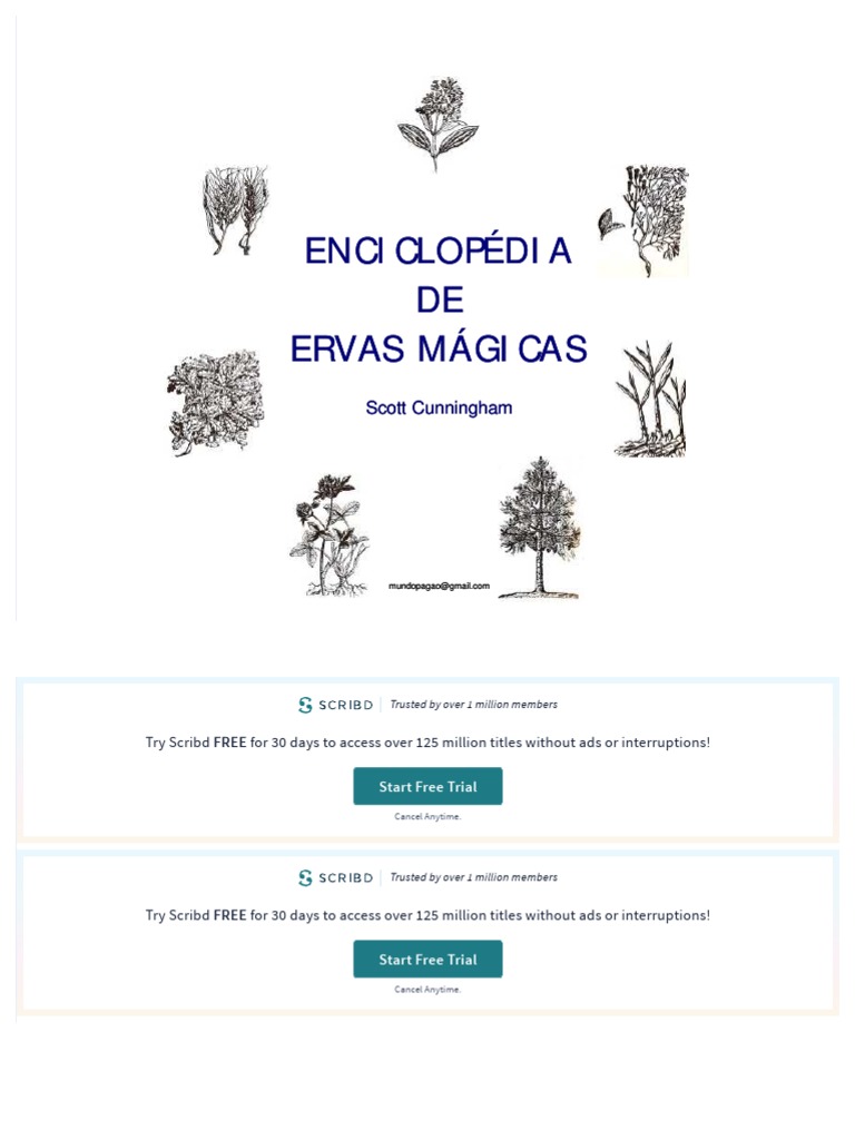 Enciclopedia de Ervas Magicas Scott Cunningham PDF | PDF | Tempo | Lua