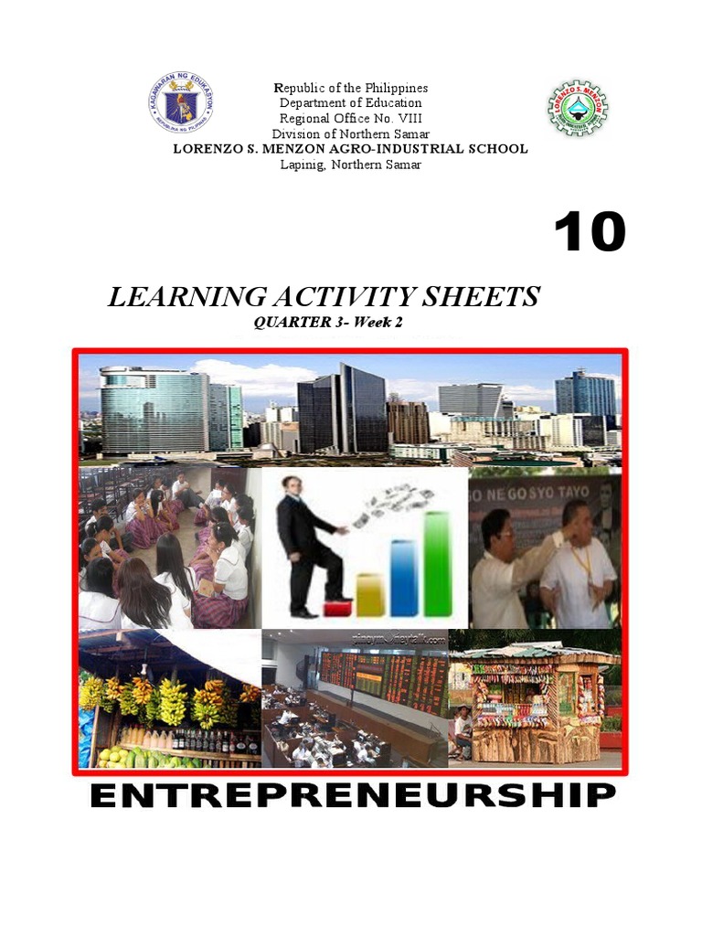 Learning Activity Sheets: QUARTER 3-Week 2 | PDF