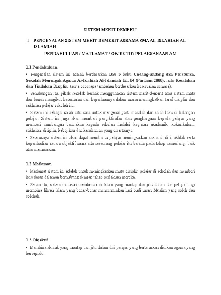 Dokumen Tips Sistem Merit Demerit Pdf