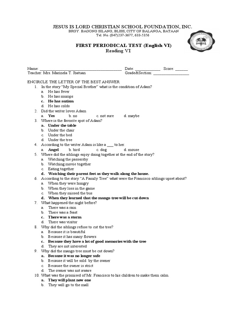 6 Reading PT | PDF | Pronoun | Verb