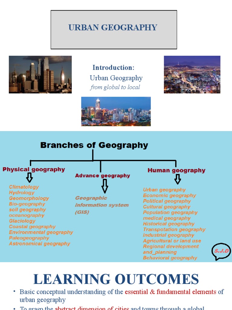 Introduction To Urban Geography | Download Free PDF | Globalization | Urban Geography