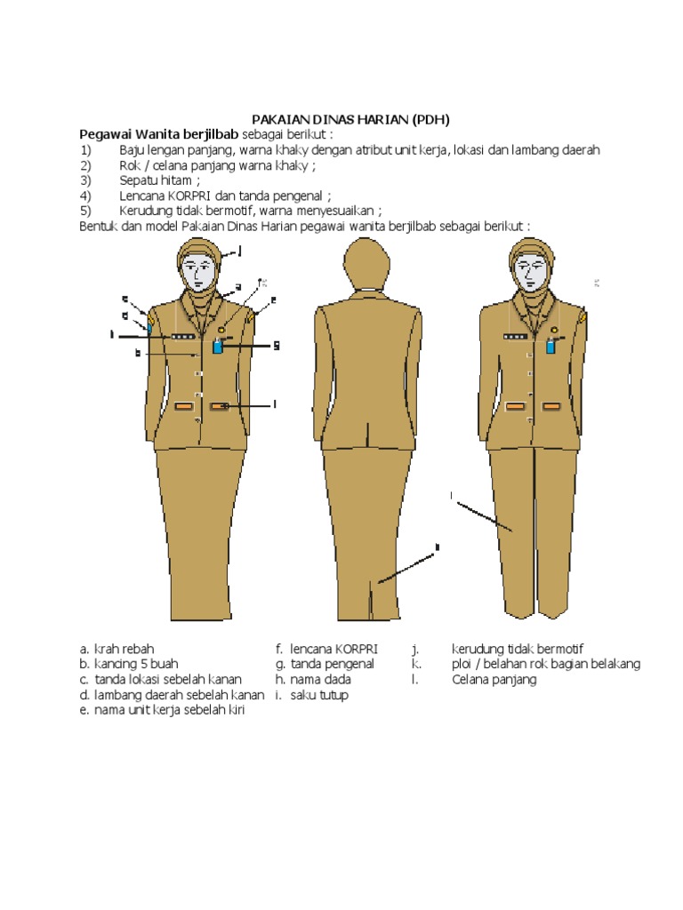 PDH Wanita Jilbab | PDF