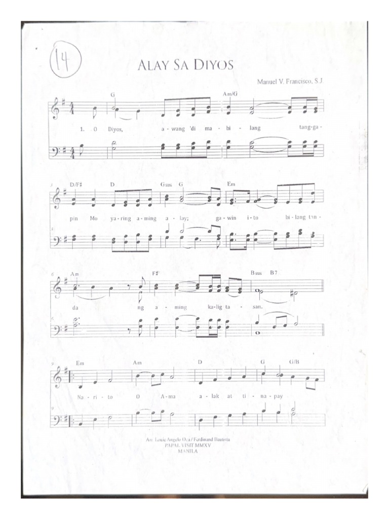 Alay Sa Diyos | PDF
