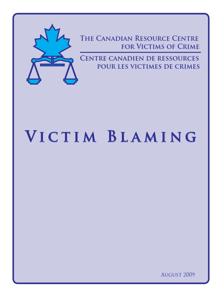 Victim Blaming | PDF | Rape | Violence