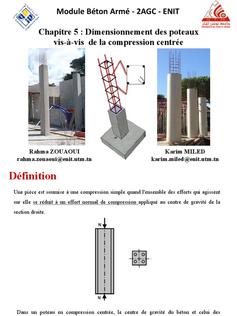 BA Chap5 EC2 | PDF | Flambage | Béton armé