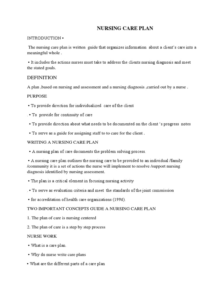 Formulation of NCP | PDF | Nursing | Evaluation