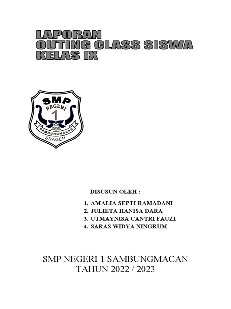 Laporan Outing Class | PDF