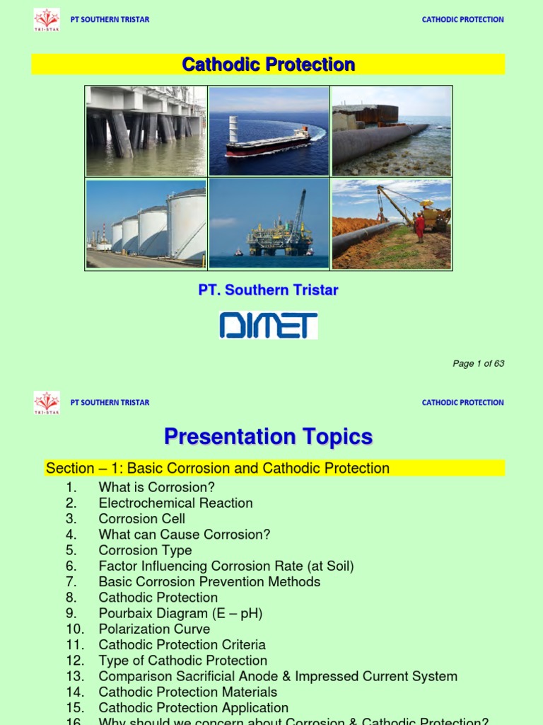 Cathodic Protection Guide | PDF | Corrosion | Anode