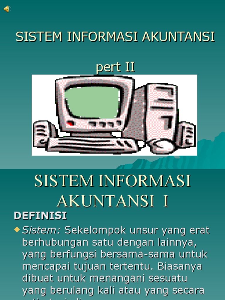 Materi Pert II TK SIA | PDF