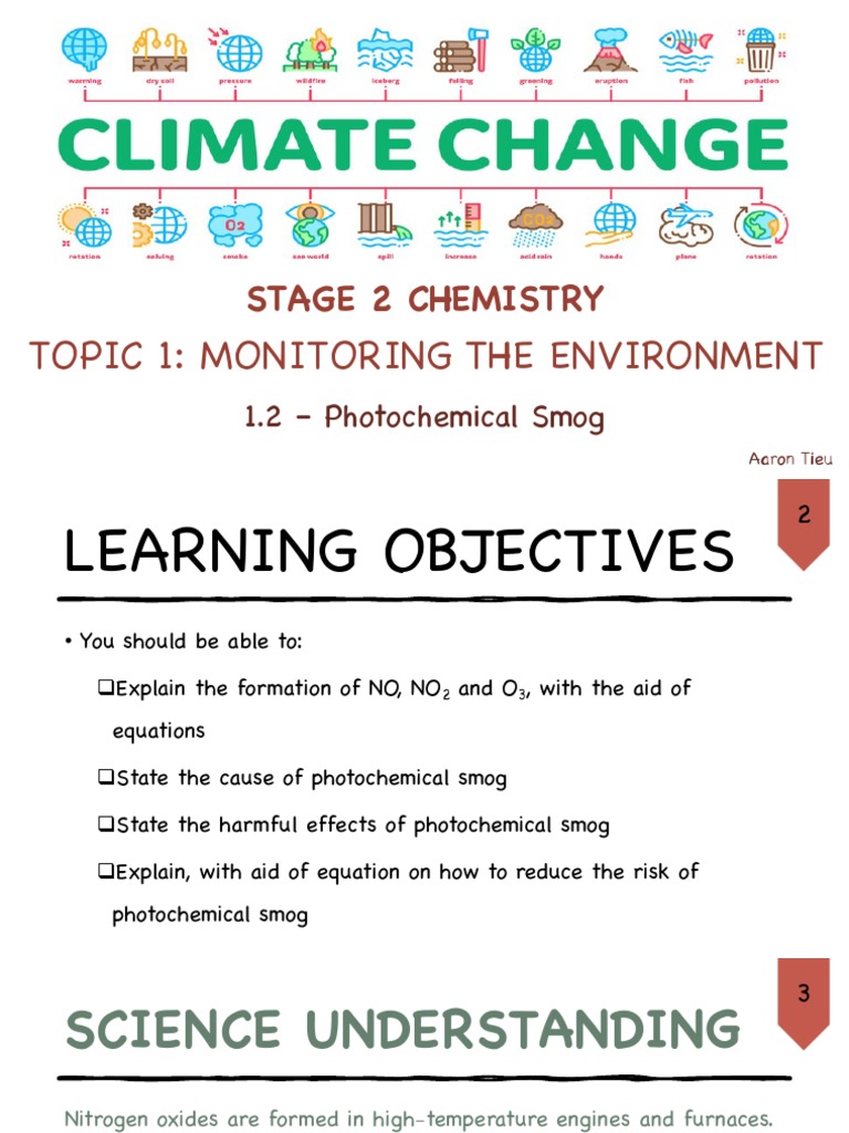 1.2 - Photochemical Smog | PDF | Smog | Ozone