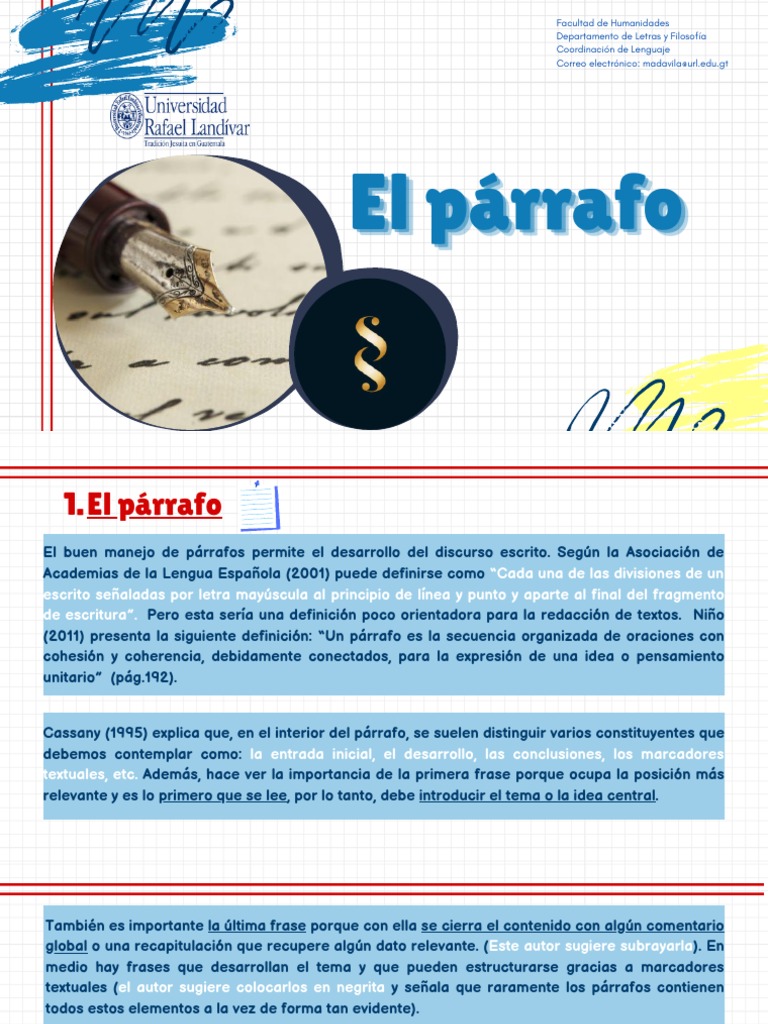 EL PÁRRAFO.pdf | PDF