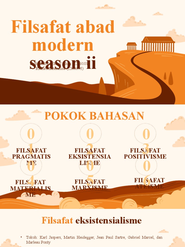 Filsafat Modern: Eksistensialisme hingga Ateisme | PDF | Filsafat