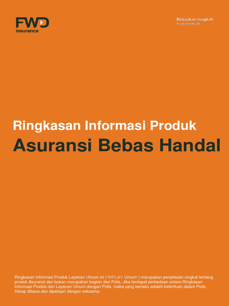 Asuransi Kesehatan Syariah FWD | PDF