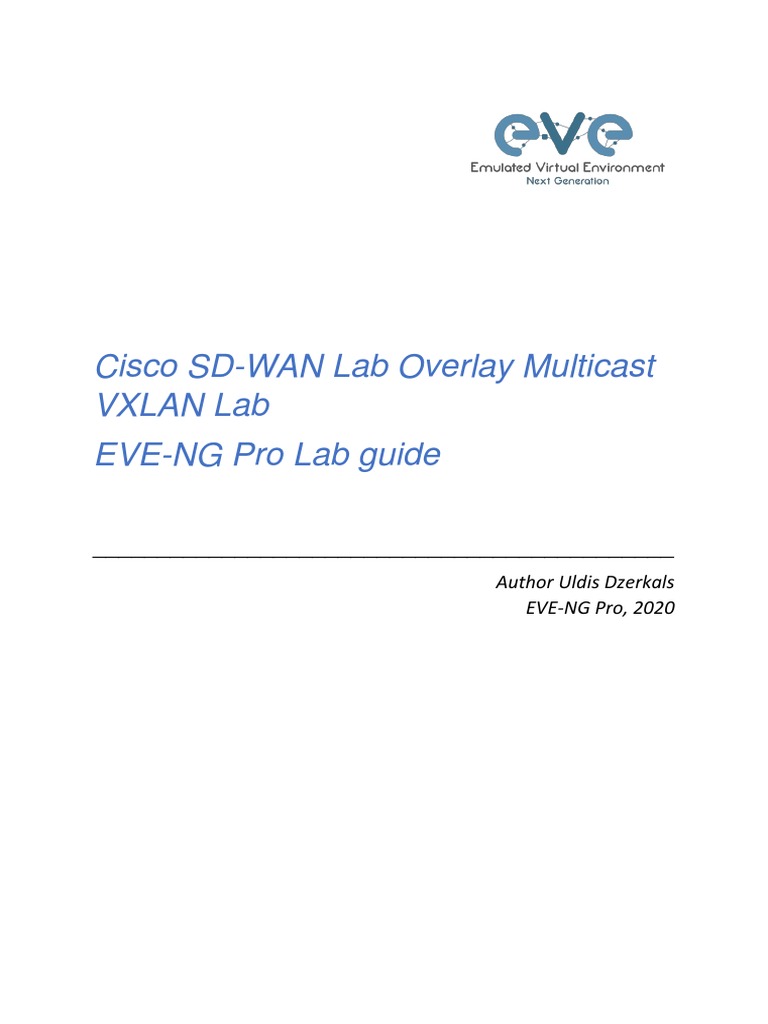 Cisco SD-WAN Multicast VXLAN Lab Guide | PDF | Virtual Private Network | Public Key Certificate
