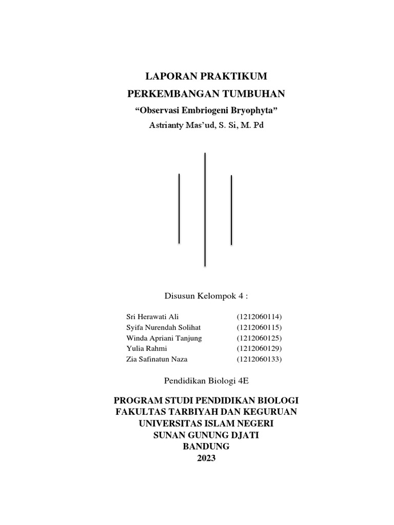 Laprak Pertum PDF | PDF