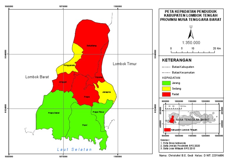 Peta Kepadatan | PDF