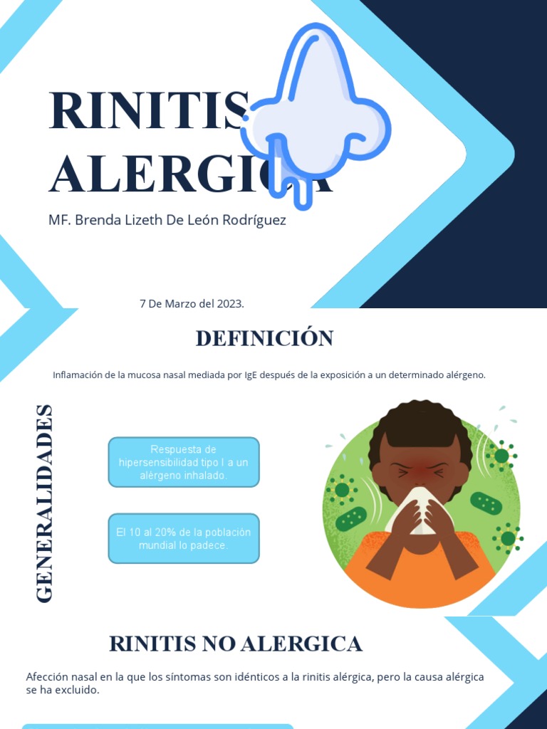Rinitis Alergica | PDF | Alergia | Asma