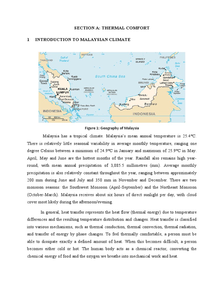 BGN 273 Assignment Thermal Comfort | PDF | Heat Transfer | Temperature