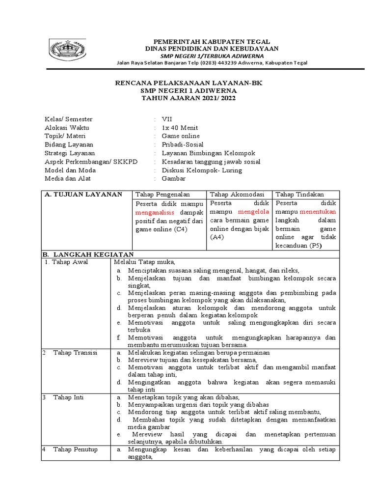 RPL BIMBINGAN KELOMPOK 1 | PDF