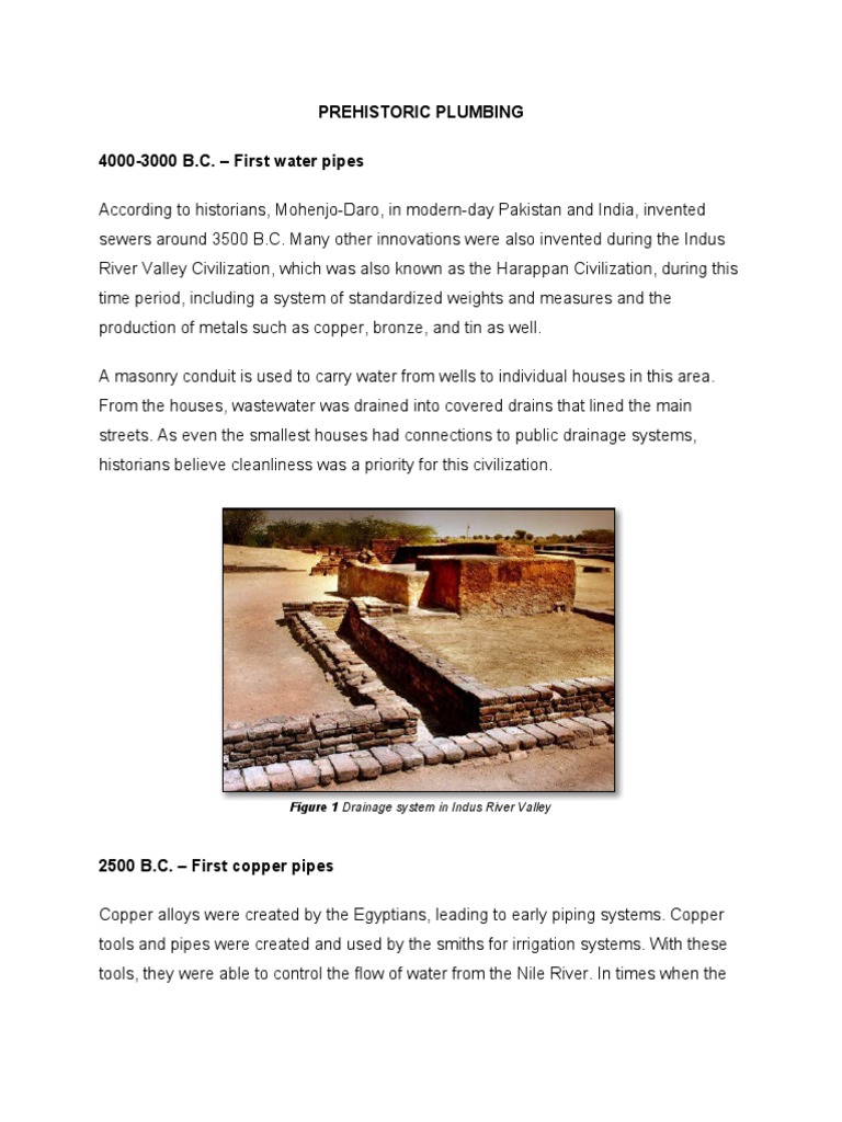 Prehistoric Plumbing | PDF
