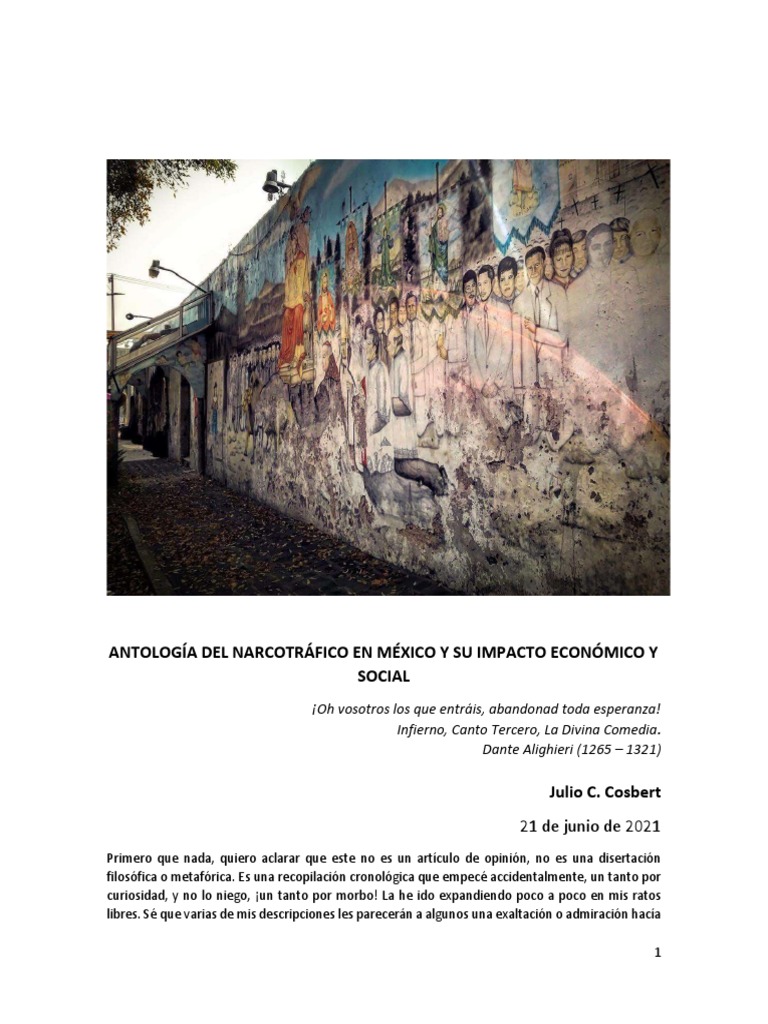 La historia del narcotráfico en México: De los pioneros a la era de los cárteles | PDF | Cartel ...