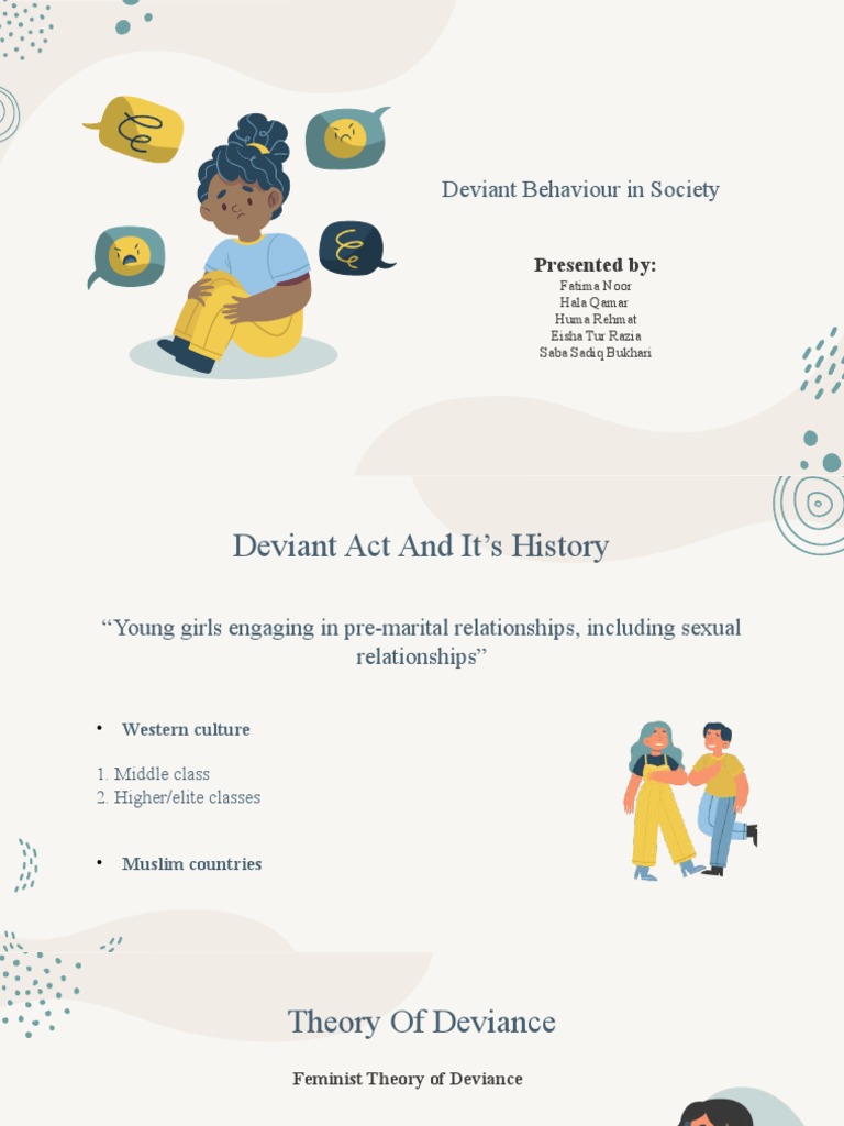 Deviant Behavior: Premarital Relationships | PDF | Deviance (Sociology) | Marriage